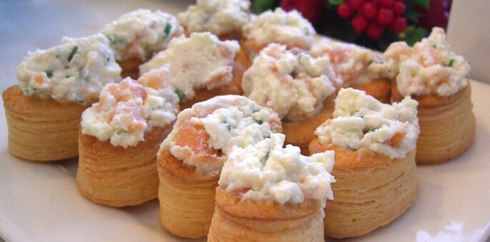 Quick Chistmas Canapés